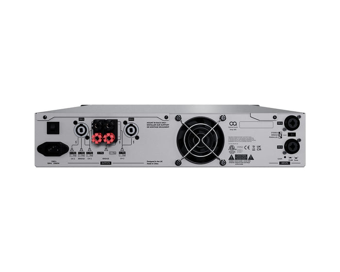 Optimal Audio Amp 200 2 x 700W Performance Power Amplifier